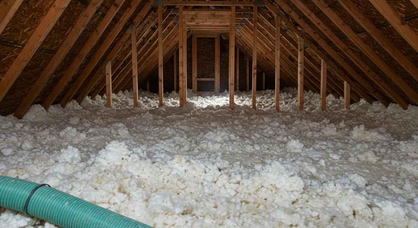 Blown-In Cellulose Insulation Recognized As A Solution To Reduce Drafts ...